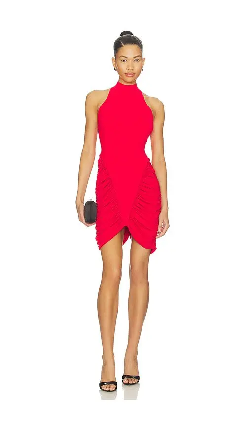 ET OCHS Atticus Dress - Tomato