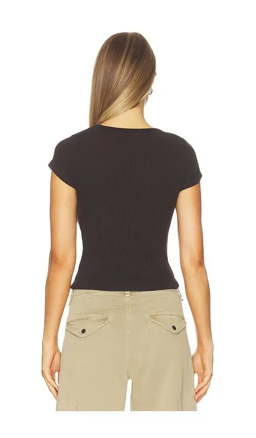 Citizens Of Humanity Baby Waffle Tee - Chocolate