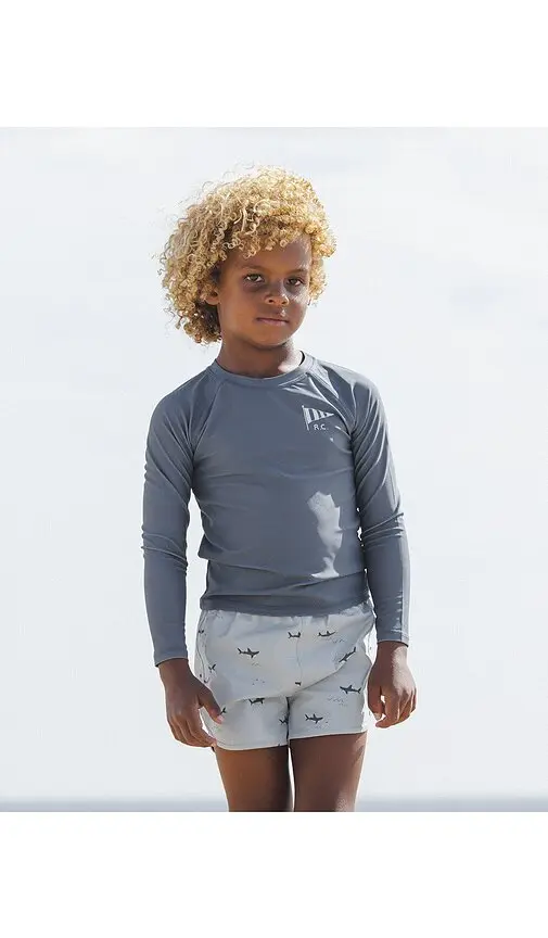 RYLEE + CRU Long Sleeve Rashguard Swim Top