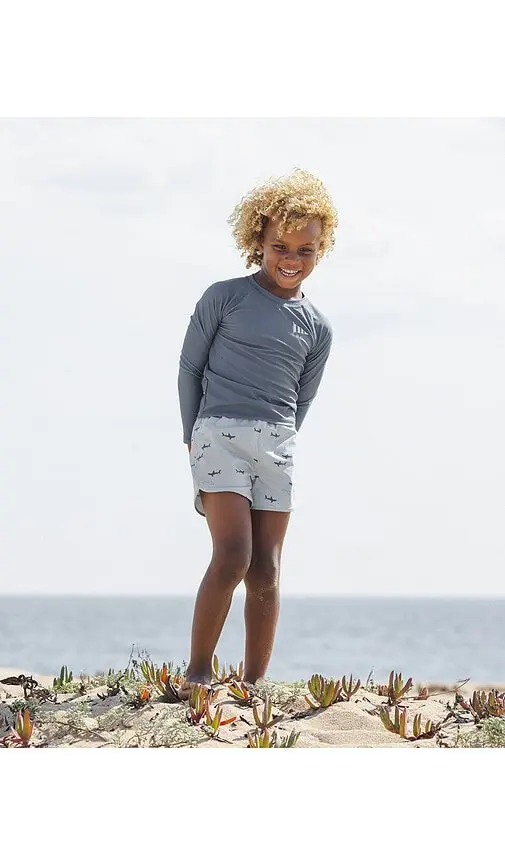 RYLEE + CRU Long Sleeve Rashguard Swim Top