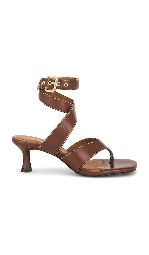 Seychelles Stroke Of Luck Sandal In Brown - Brown Leather