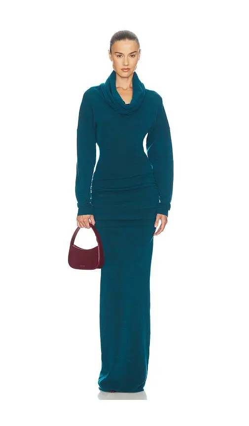 HELSA Emmalynn Cowl Gown - Teal
