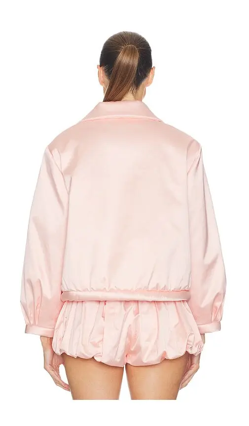 HELSA Sateen Puff Jacket - Shell Pink