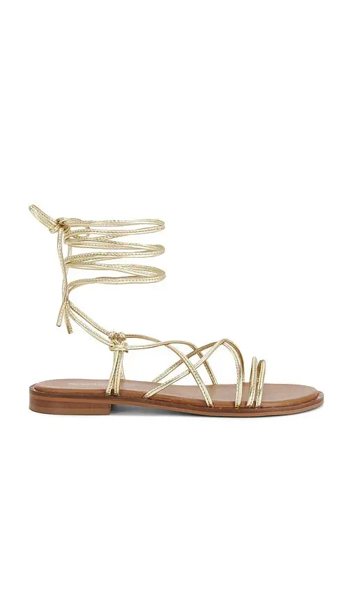 Seychelles Lighthouse Sandal - Gold Metallic
