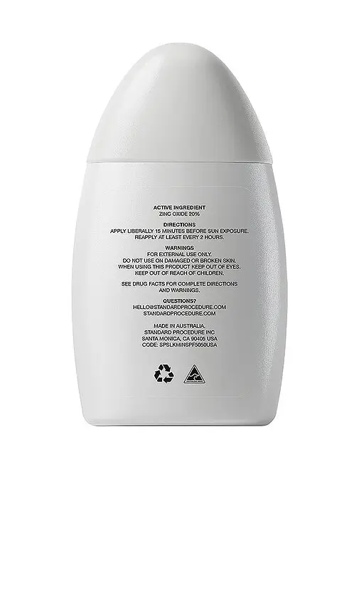 STANDARD PROCEDURE Silk Mineral Spf 50 Sunscreen