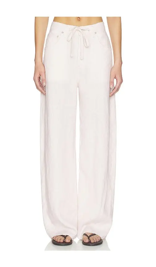 Citizens Of Humanity Petite Brynn Drawstring Trousers - Pale Stone