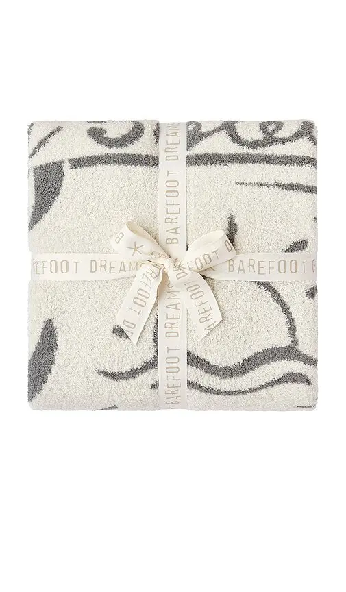 Barefoot Dreams Cozychic Le Soleil Throw In Cream