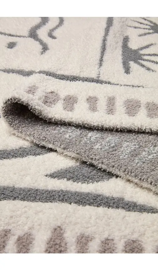 Barefoot Dreams Cozychic Le Soleil Throw In Cream