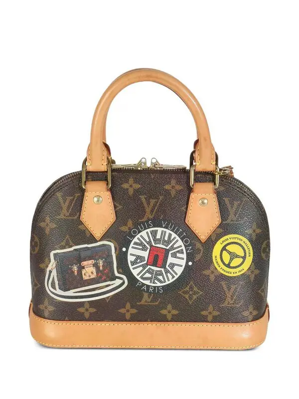 LOUIS VUITTON 2016 Monogram World Tour Alma Bb Handbag