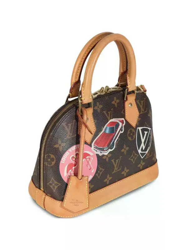 LOUIS VUITTON 2016 Monogram World Tour Alma Bb Handbag