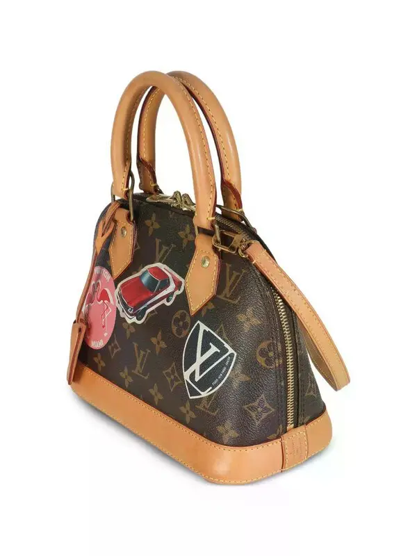 LOUIS VUITTON 2016 Monogram World Tour Alma Bb Handbag