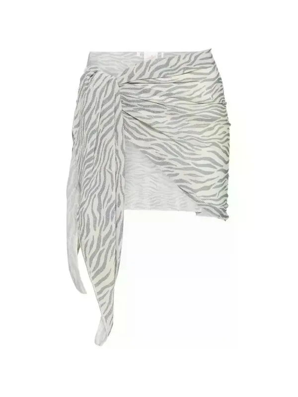 MC2 SAINT BARTH Sery Zebra-pattern Sarong