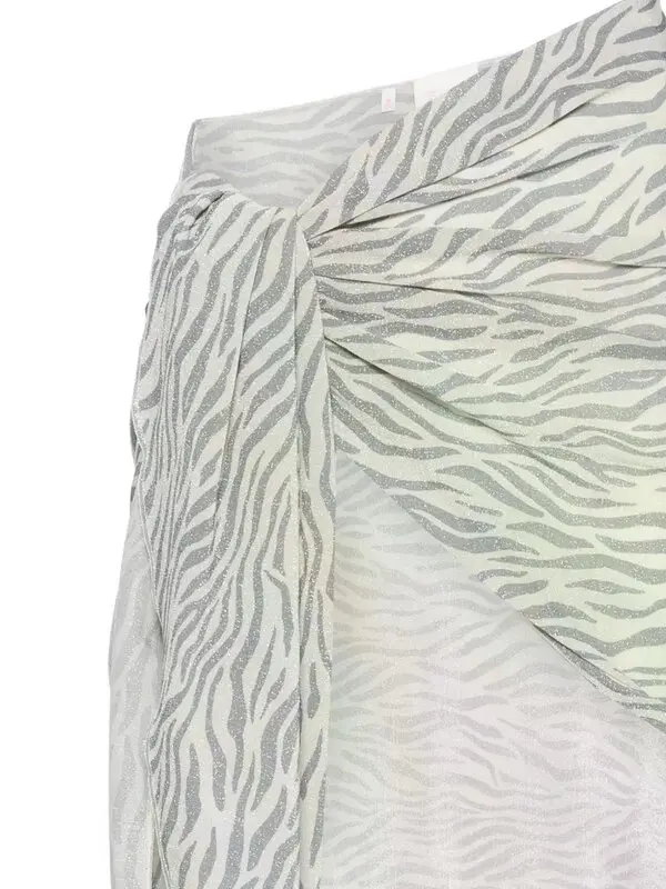MC2 SAINT BARTH Sery Zebra-pattern Sarong