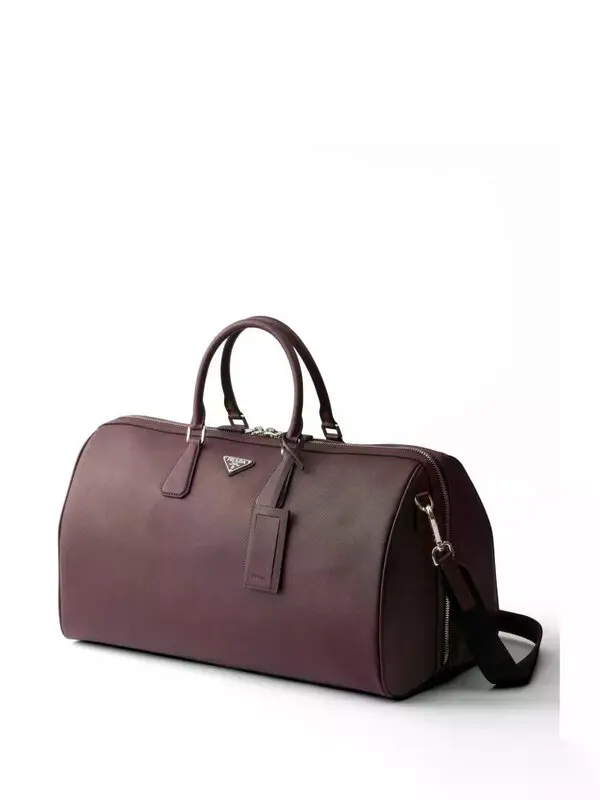 Prada Saffiano Leather Travel Duffle Bag