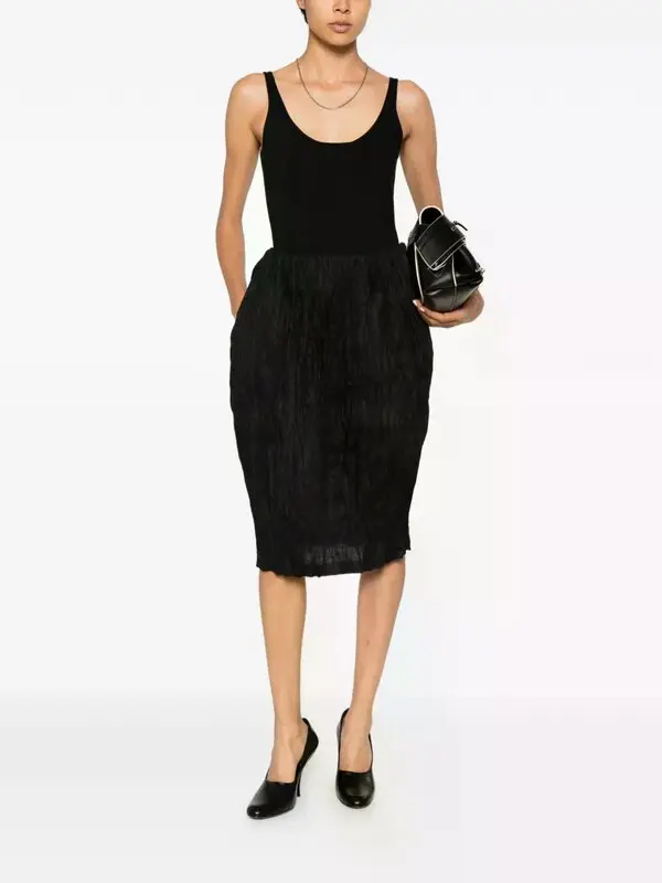 TOTEME Crinkled Mini Skirt