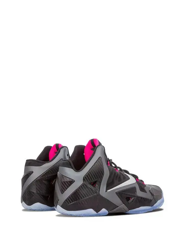 Nike Lebron 11 Miami Night Sneakers - Black