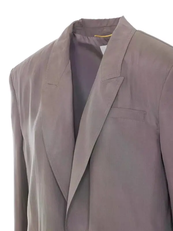 Saint Laurent Button-fastening Silk Jacket