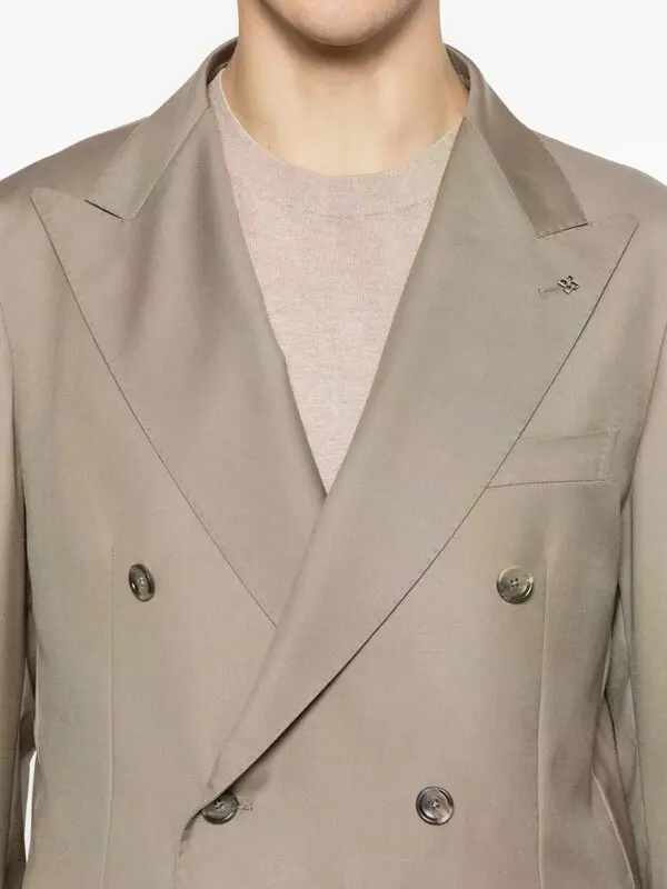 Tagliatore Double-breasted Suit - Neutrals
