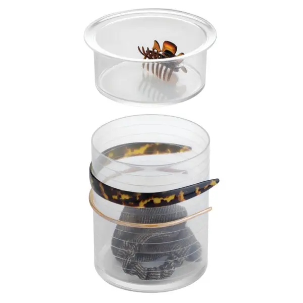 INTERDESIGN Hair Accessories Organizer Canister