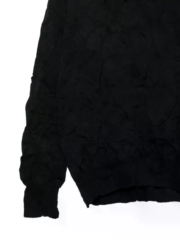 Comme Des Garçons Crinkled-effect Sweater