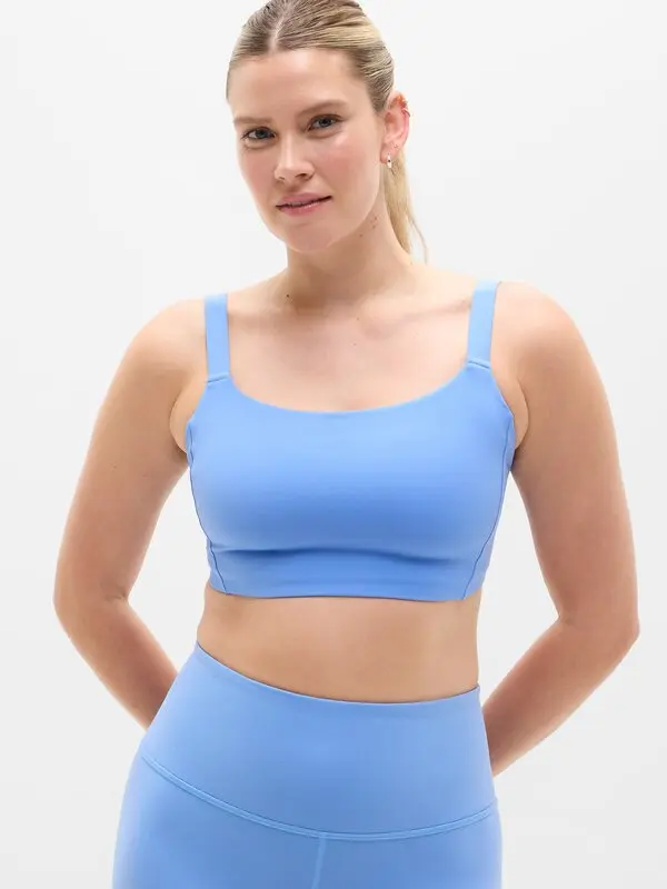 Athleta Reform Adjustable Sports Bra D-dd - Waterfall