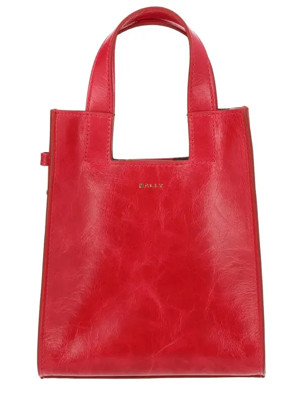 Bally Small Easy Tote Bag - Red