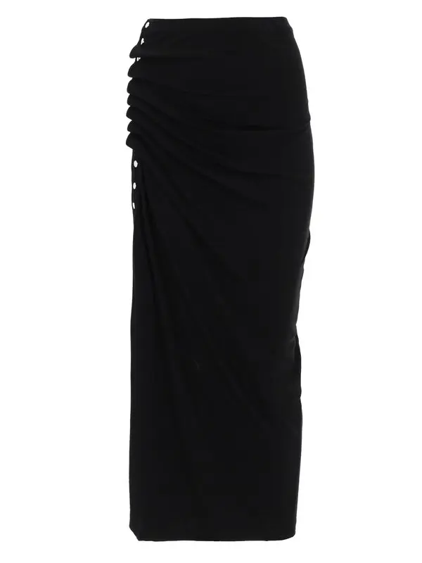 Rabanne Midi Skirt - Black