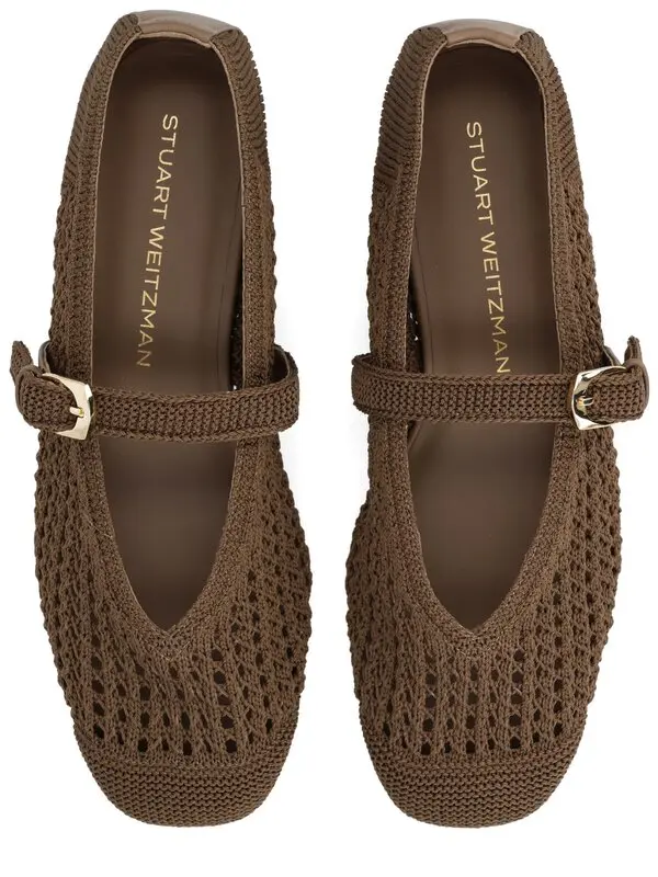 STUART WEITZMAN Ballerina "leora Mary Gane - Brown