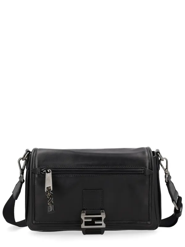 Fendi Flux Messenger Bag - Black