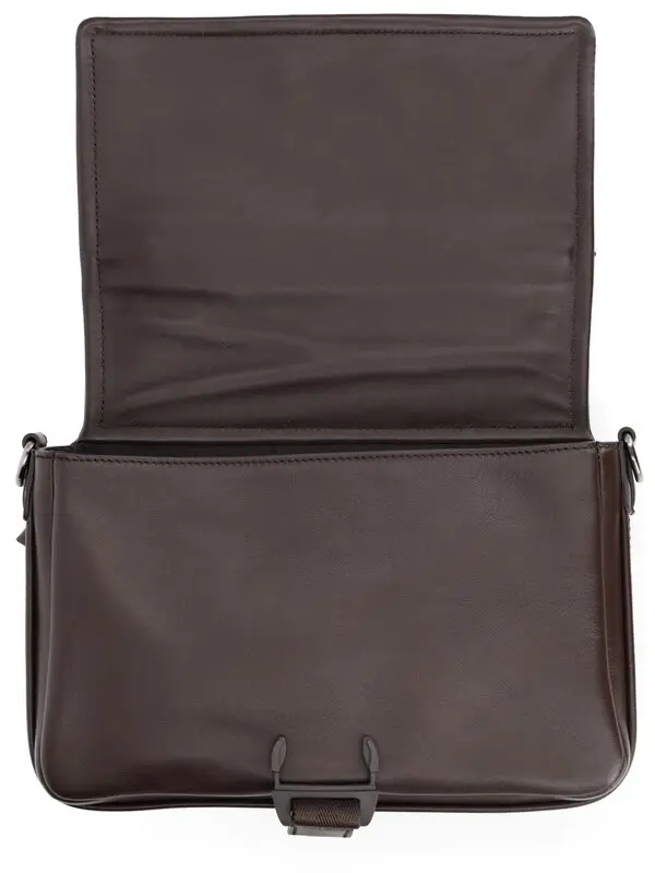 Fendi Flux Messenger Bag - Brown