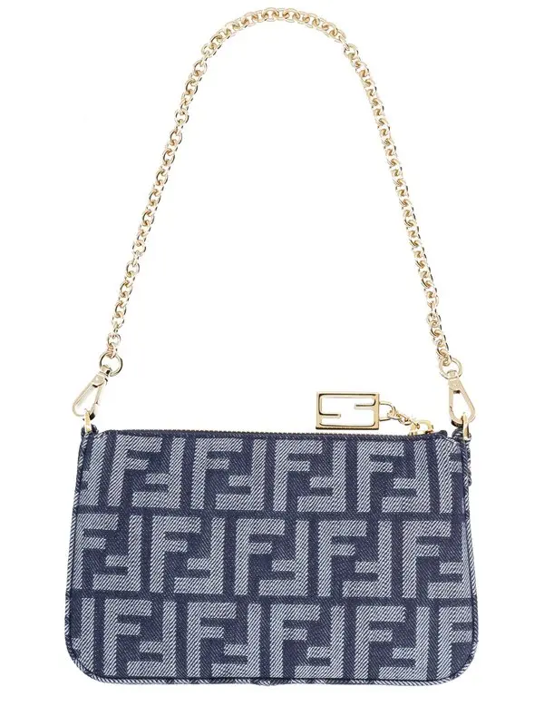 Fendi Pochette Baguette - Blue
