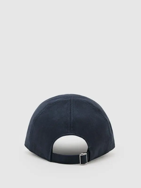 REISS Lucas Baseball Cap - Navy