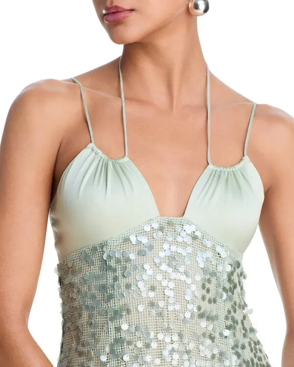 Simkhai Zarena Embellished Maxi Dress