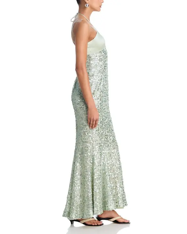 Simkhai Zarena Embellished Maxi Dress