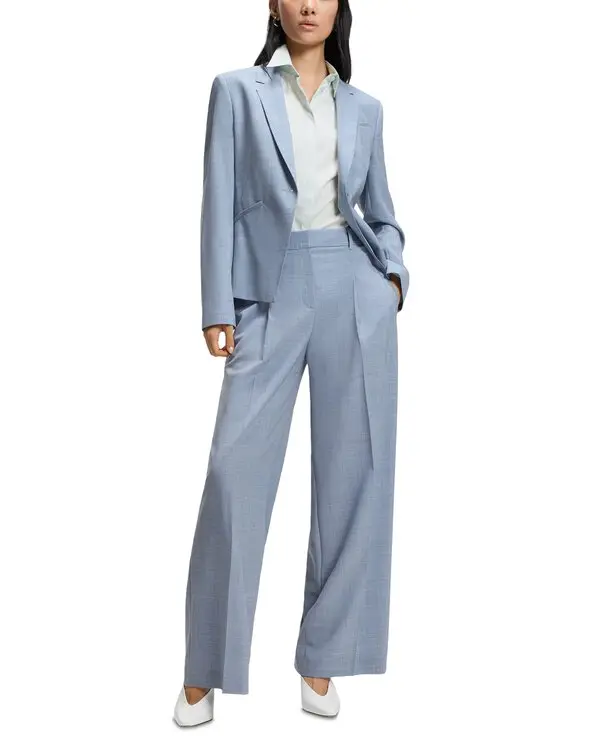 BOSS Burbella Sleeveless Shirt - Open Blue