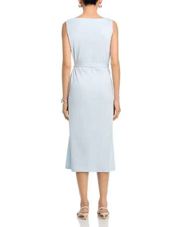 BOSS Emikay Belted Midi Dress