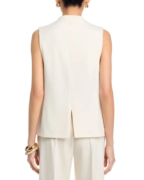BOSS Jemmania Sleeveless Jacket - Open White