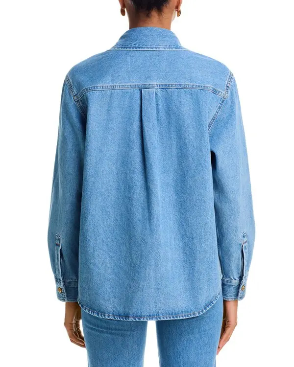 BLAZÉ MILANO Nariida Berber Denim Shirt