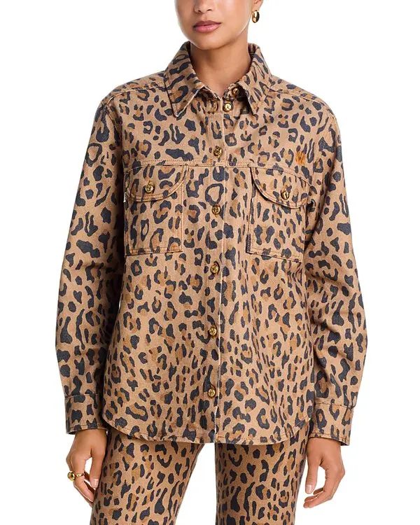 BLAZÉ MILANO Simba Denim Berber Shirt