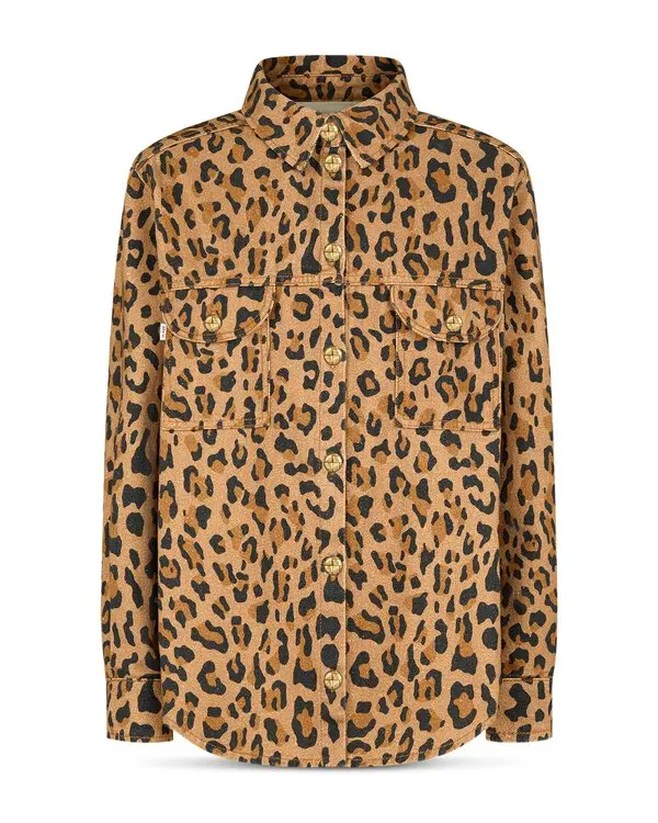 BLAZÉ MILANO Simba Denim Berber Shirt