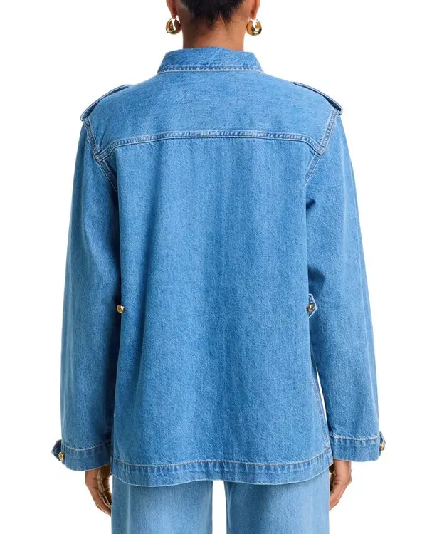 BLAZÉ MILANO Nariida Sahariana Denim Jacket - Maya