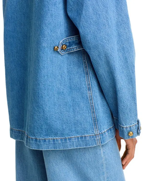 BLAZÉ MILANO Nariida Sahariana Denim Jacket - Maya