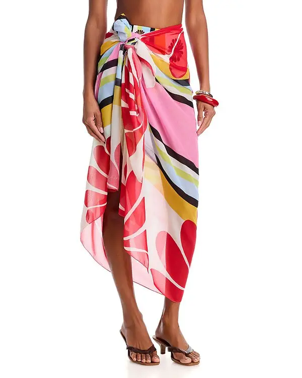 CALA DE LA CRUZ Luana Swim Cover-up Sarong - Vacanze