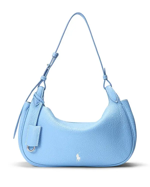 Polo Ralph Lauren Polo Play Leather Shoulder Bag - Blue