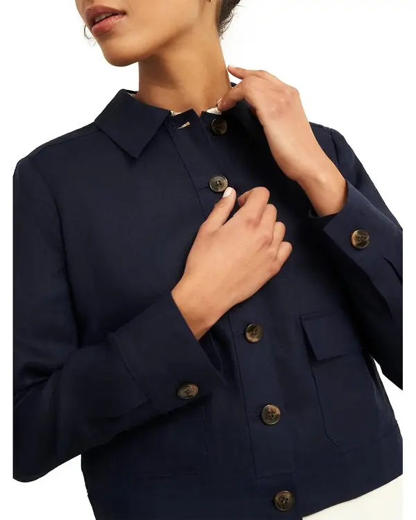 HOBBS LONDON Clarence Linen Jacket