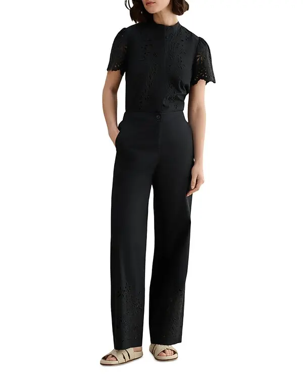 HOBBS LONDON Keston Trousers - Hobbs Black