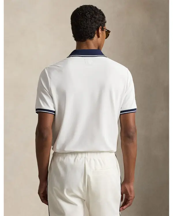 Polo Ralph Lauren Wimbledon Classic Fit Mesh Polo Shirt