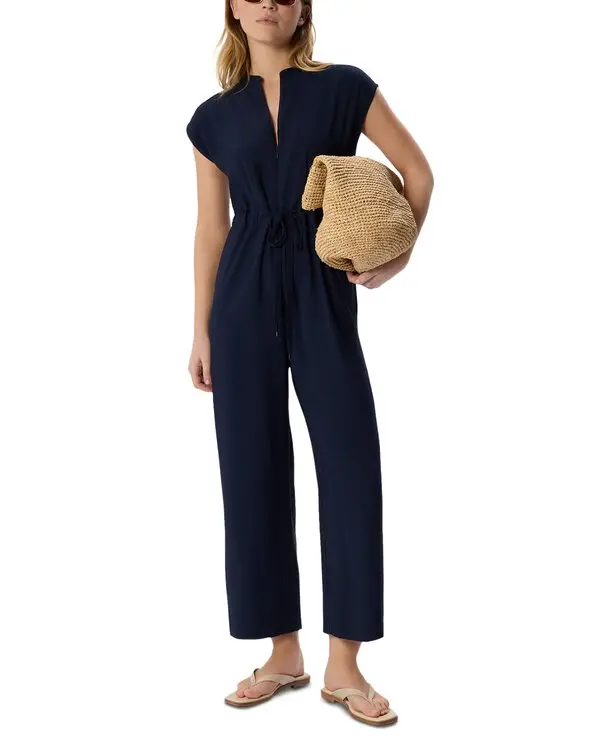 Whistles Drawstring Sleeveless Jumpsuit