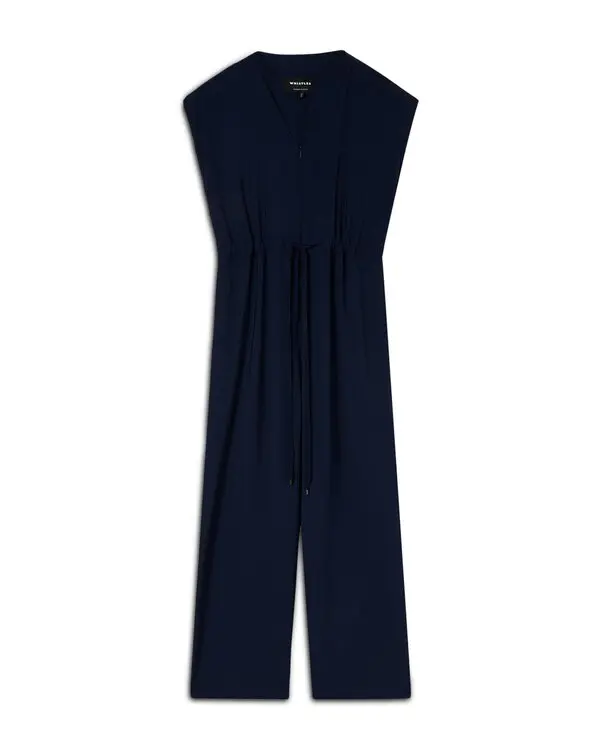 Whistles Drawstring Sleeveless Jumpsuit