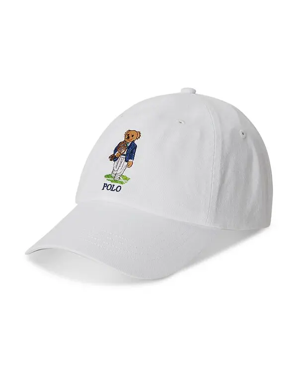 Polo Ralph Lauren Classic Sport Cap Bear - White